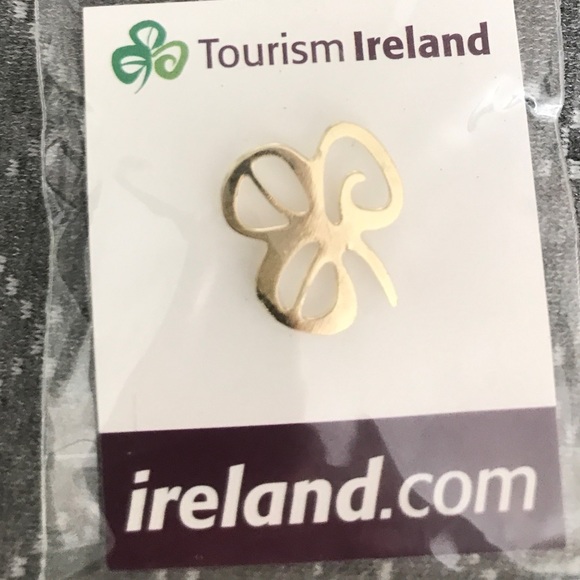 Jewelry | Gold Toned Ireland Pin New | Poshmark
